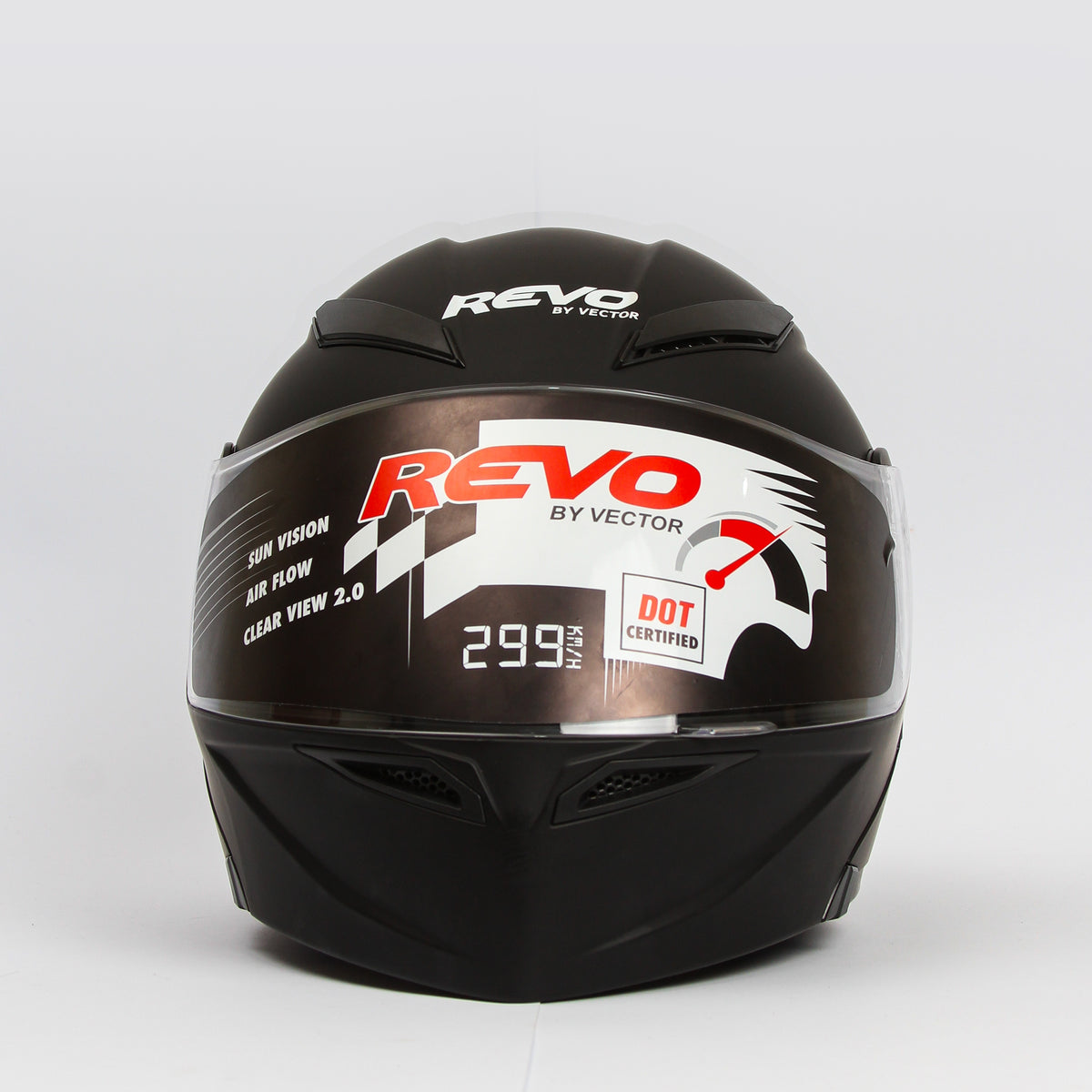 Revo Black – Vector Helmet